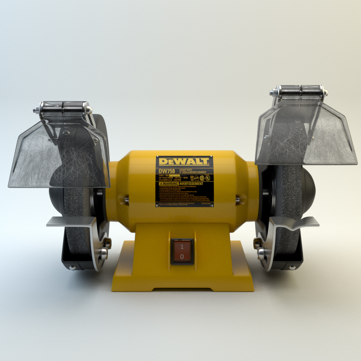 3d heavy duty bench grinder