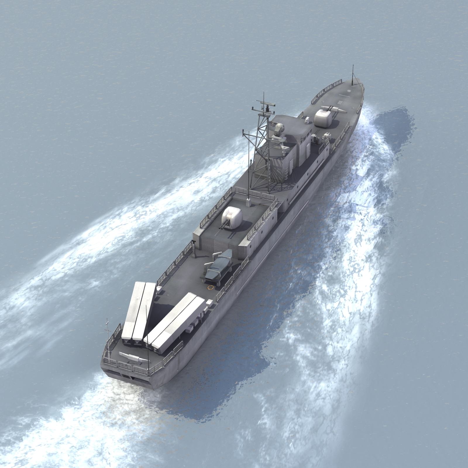 3d type037ig houxin boat