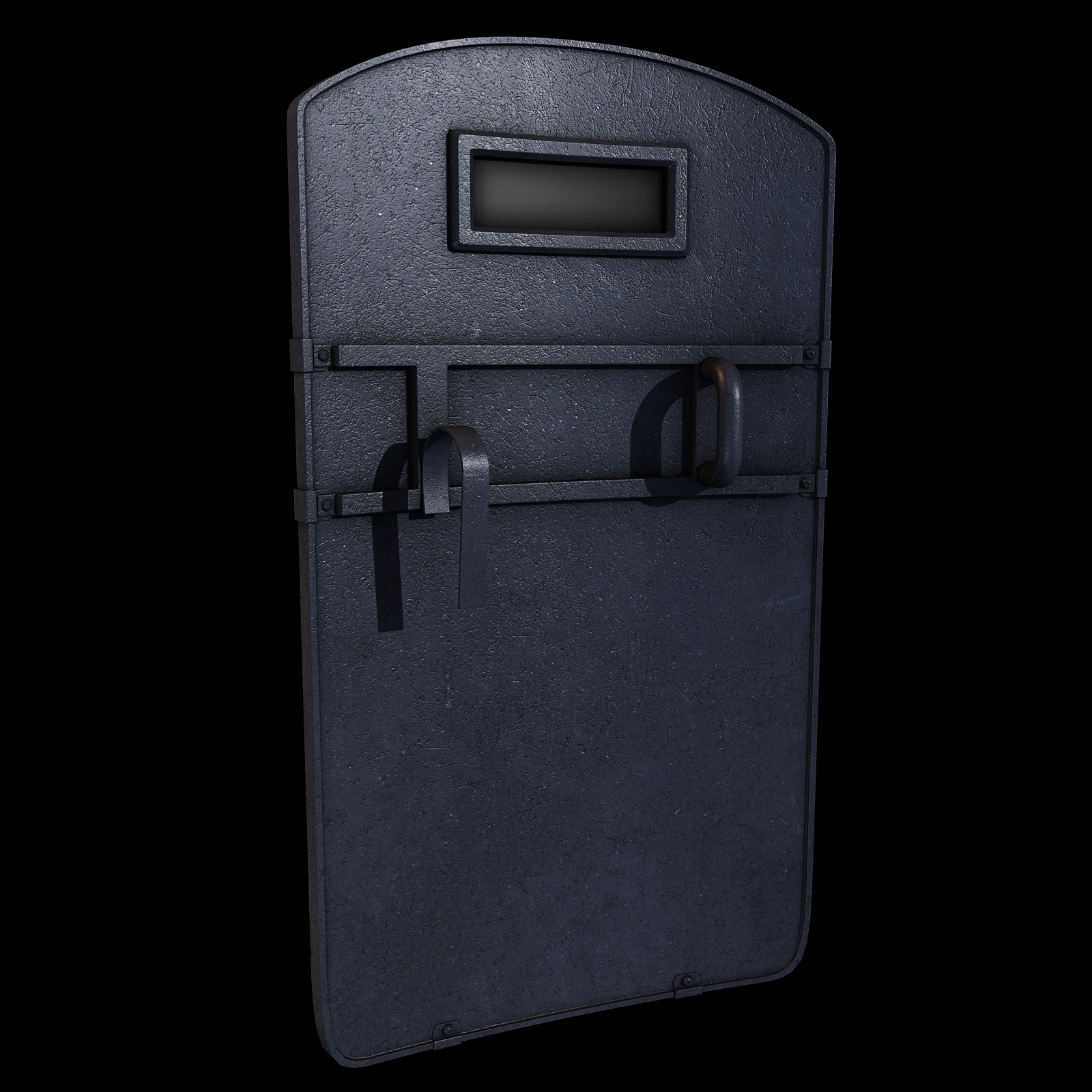 riot ballistic shield 3d fbx