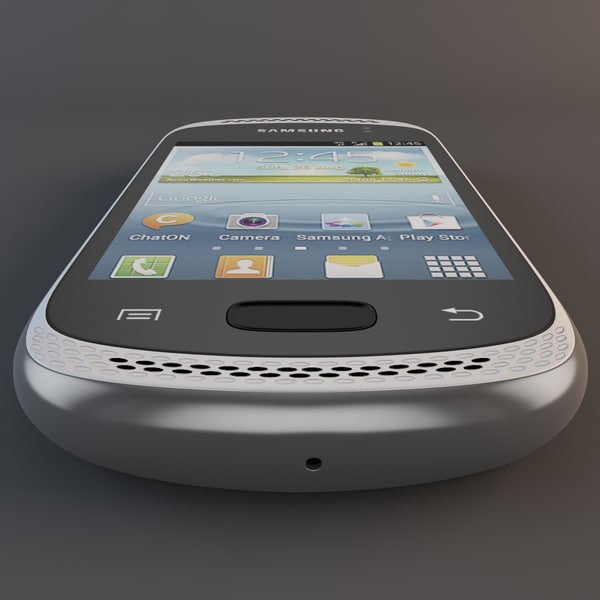 grey samsung galaxy 3d model