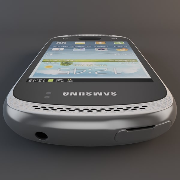 grey samsung galaxy 3d model