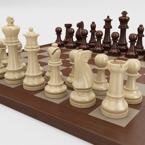 chess 2 3d model