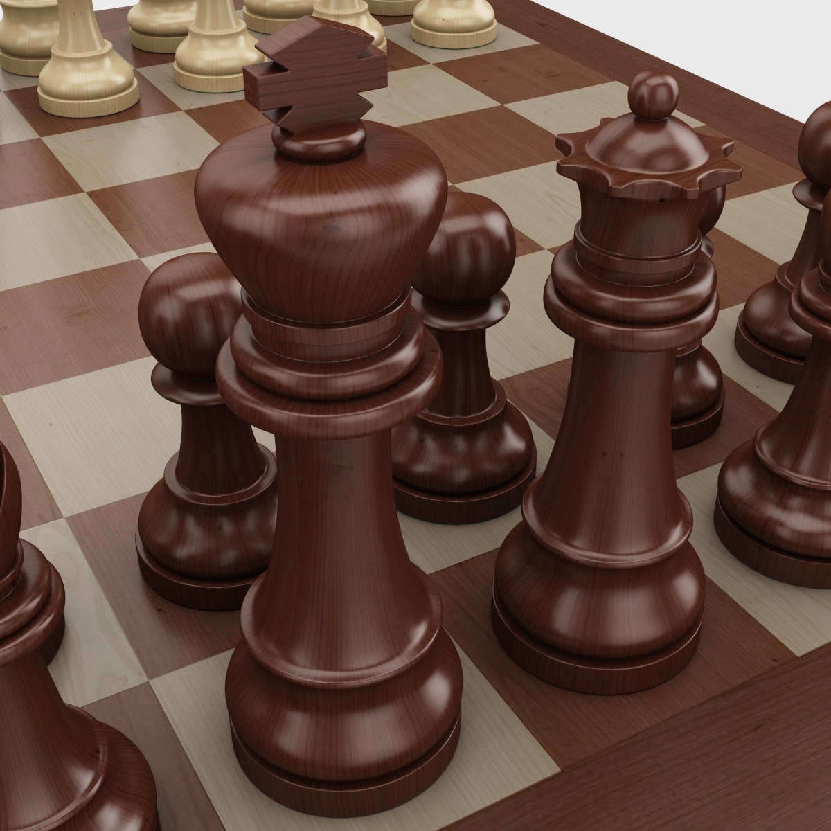 chess 2 3d model