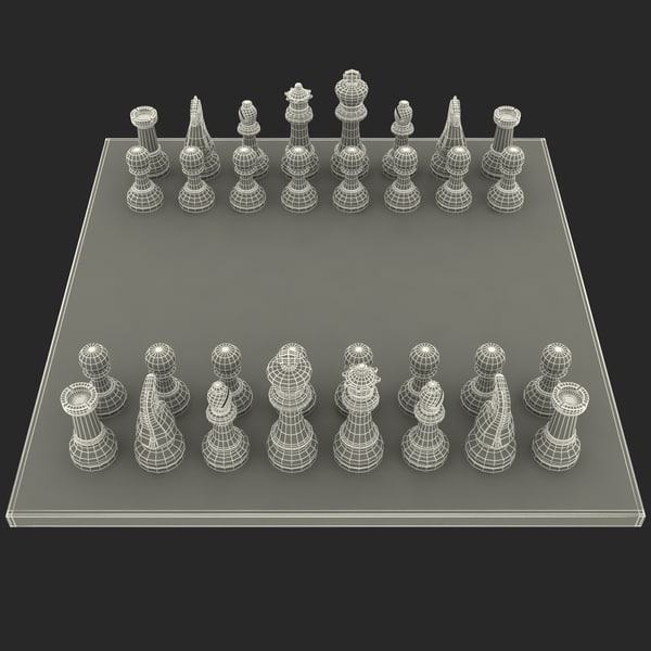 chess 2 3d model