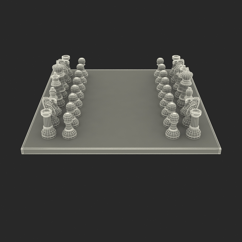 chess 2 3d model