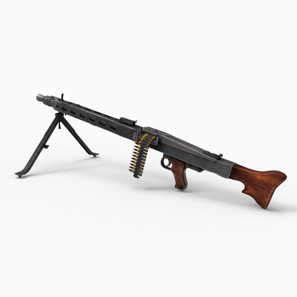 3d model of mg42