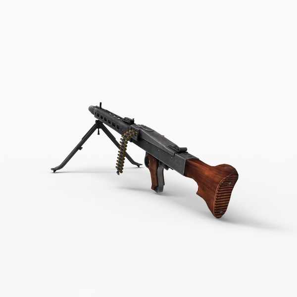 3d model of mg42