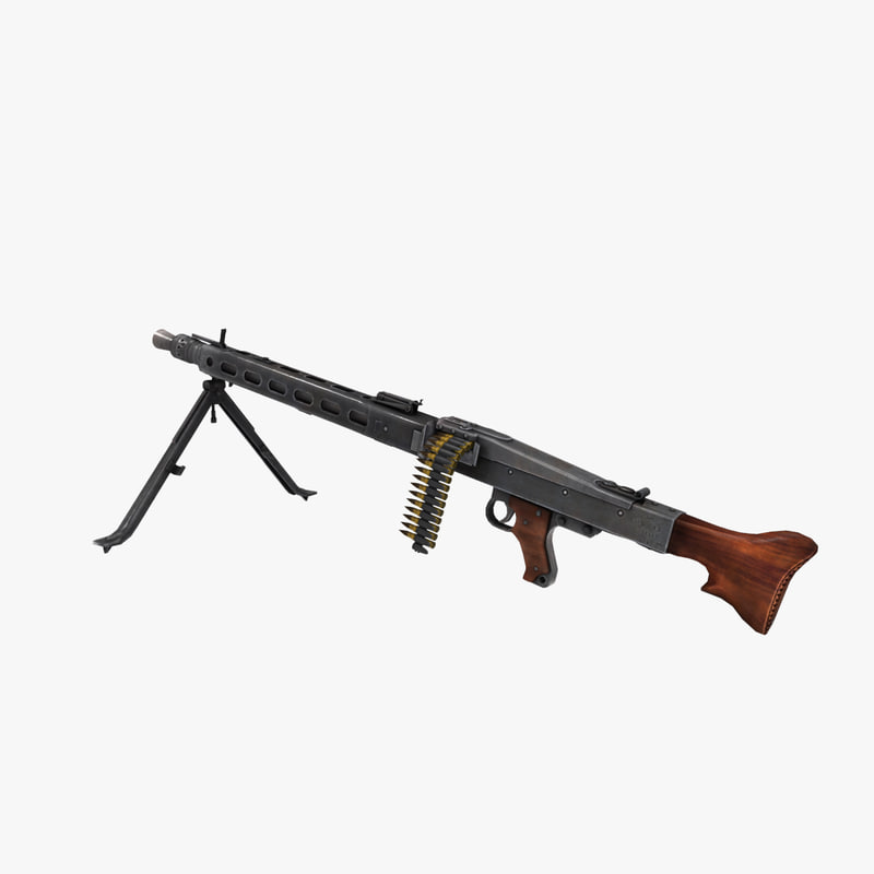 3d model of mg42