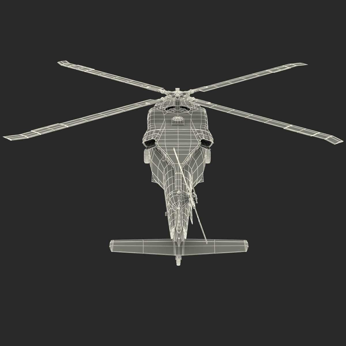 3ds eh-60 black hawk helicopter