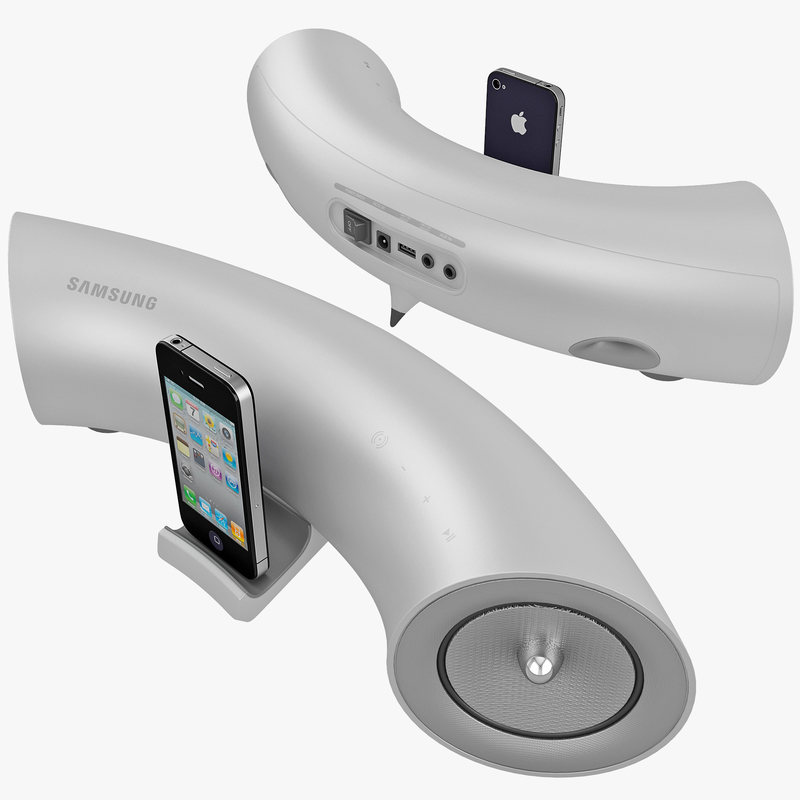 dock samsung da-e550 set 3d model