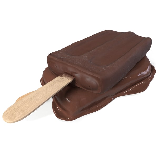3d model fudgesicle fudge