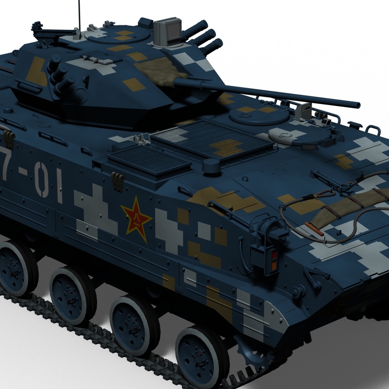 airborne fighting vehicle china obj