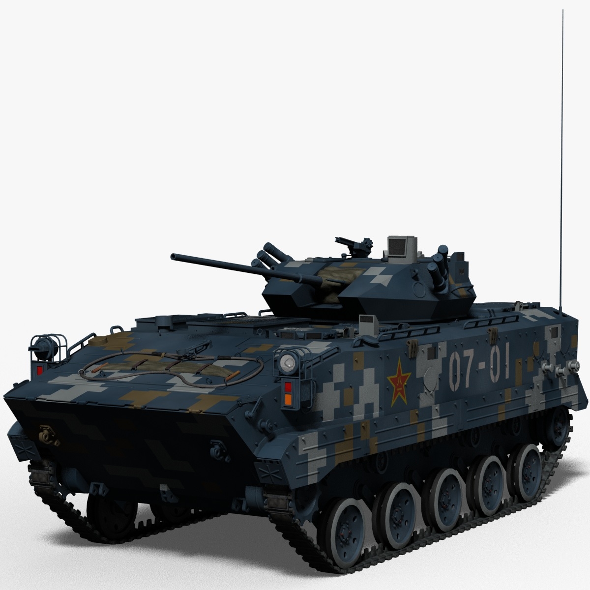 airborne fighting vehicle china obj