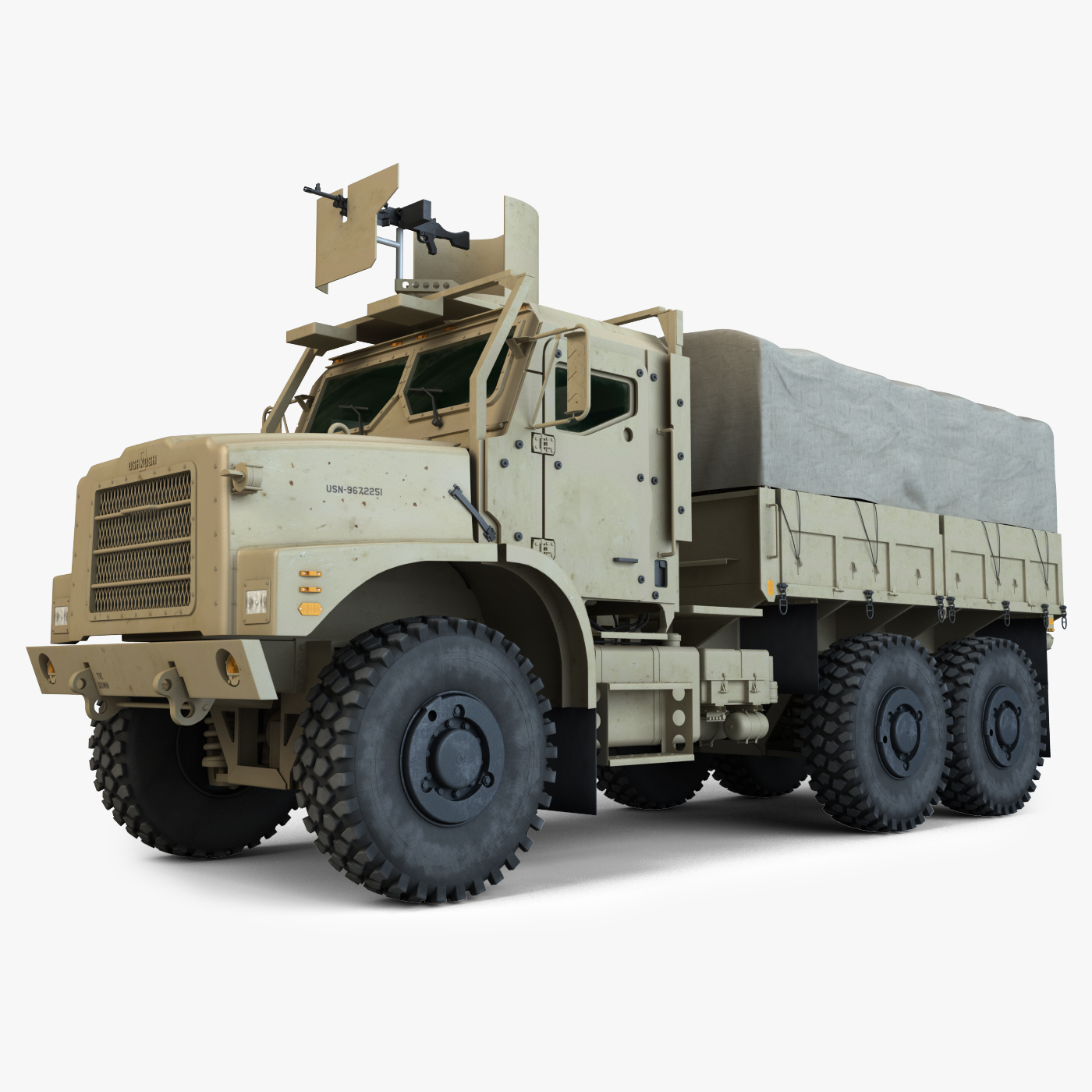obj oshkosh mtvr amk23