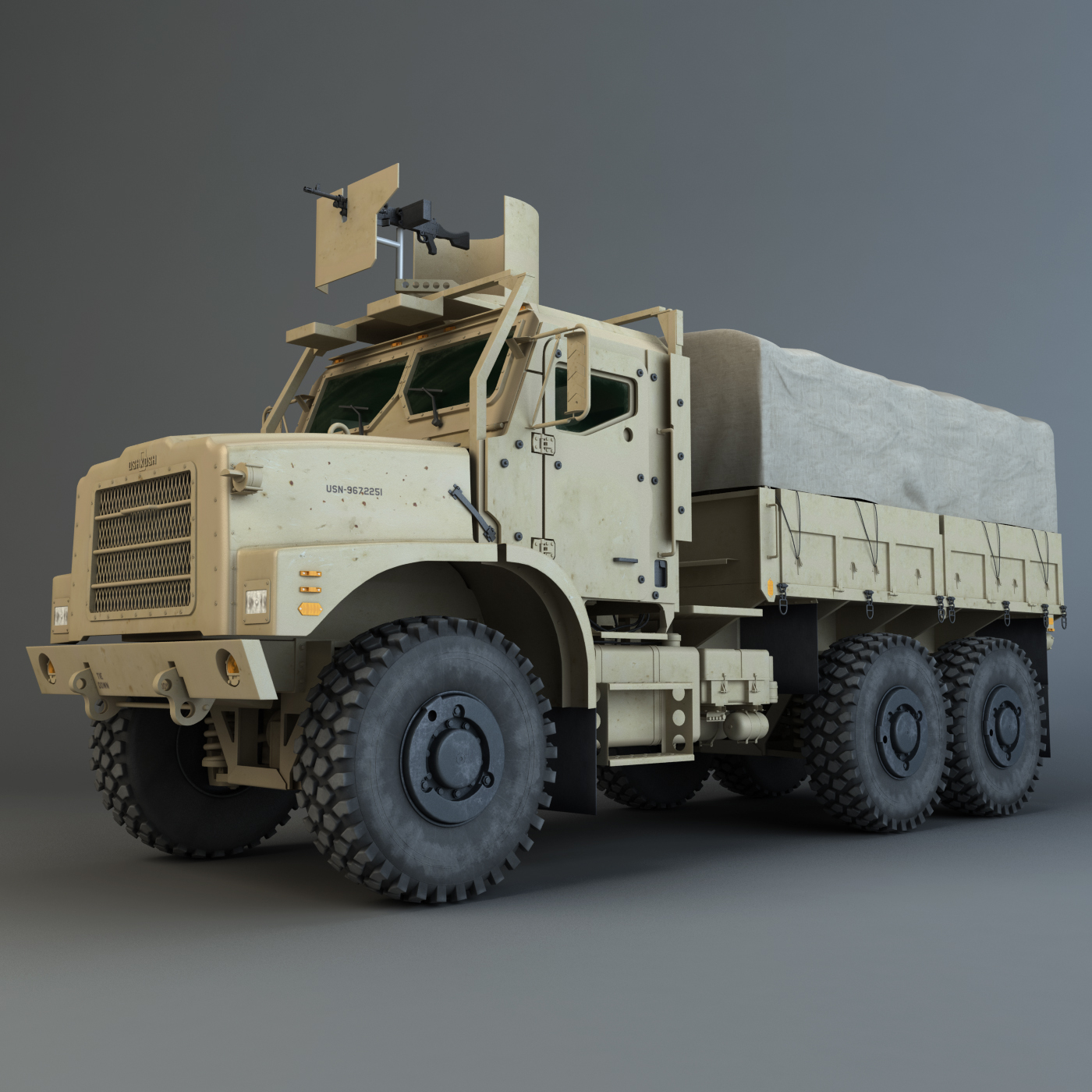 obj oshkosh mtvr amk23