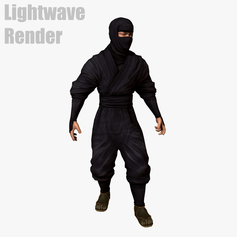 fbx ninja human