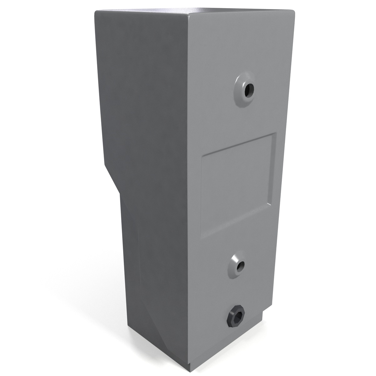 3d model doorking residential telephone entry door
