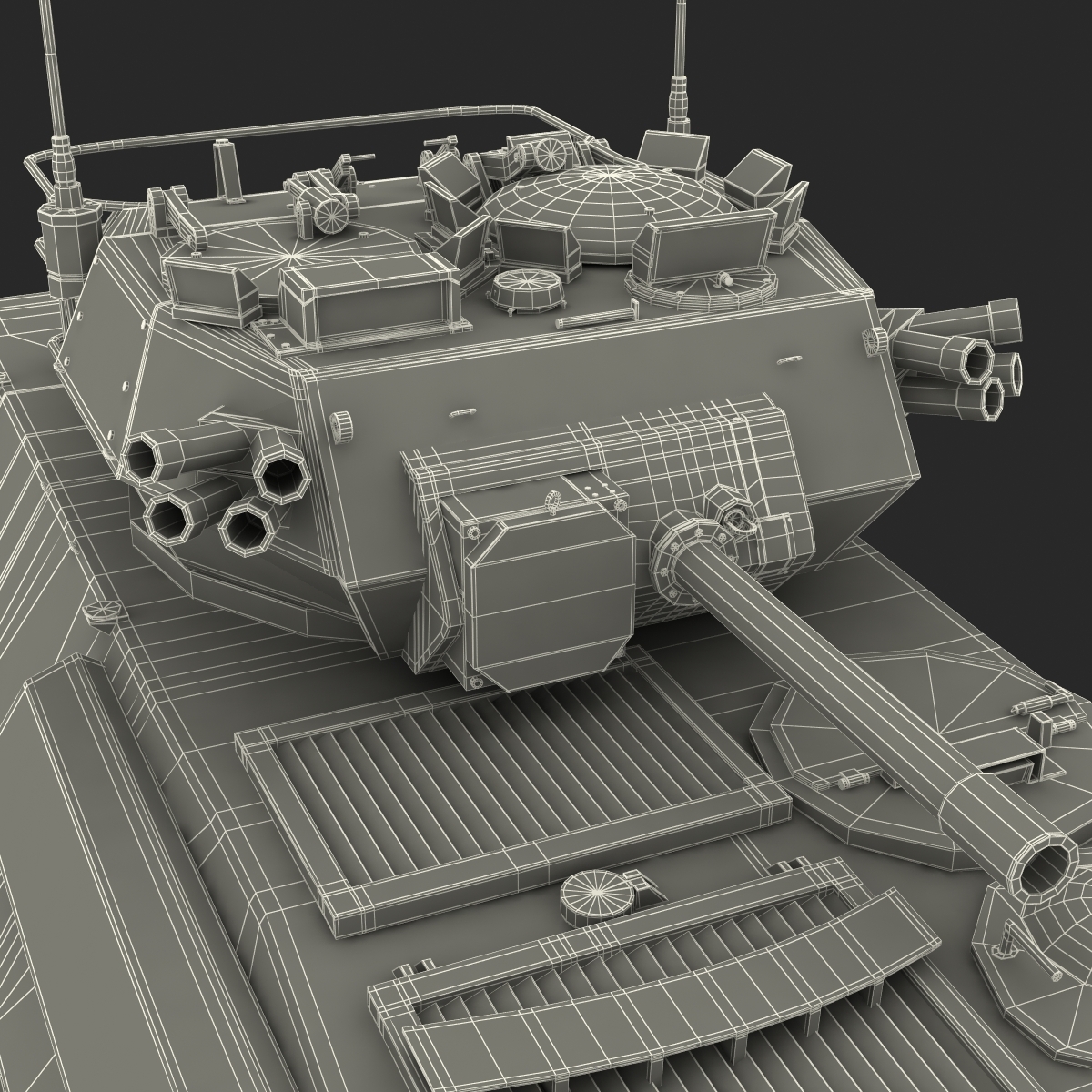 armoured fighting vehicle avgp 3d model