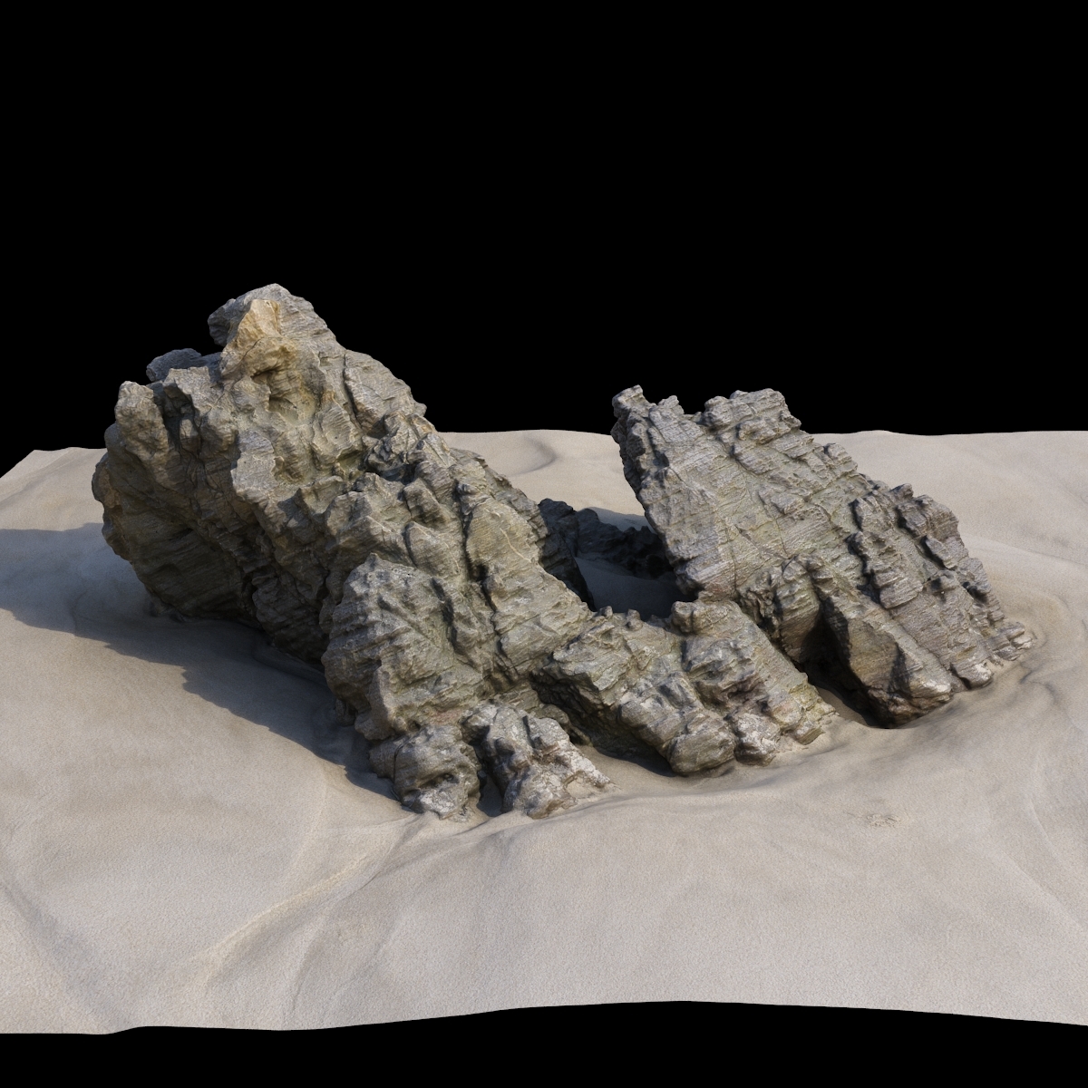 scan rock model