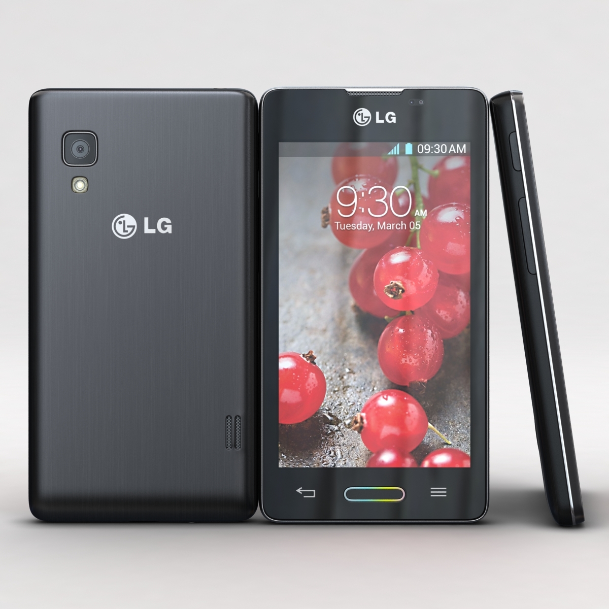 3d model lg optimus l5 ii