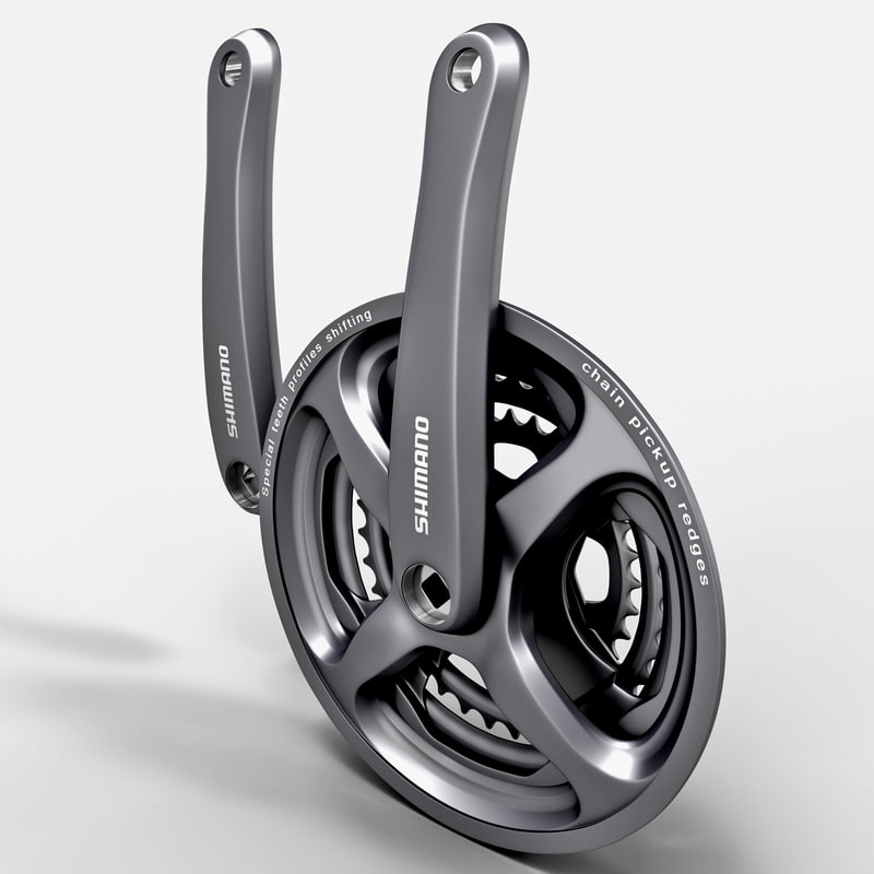 bicycle crankset shimano fc 3d max