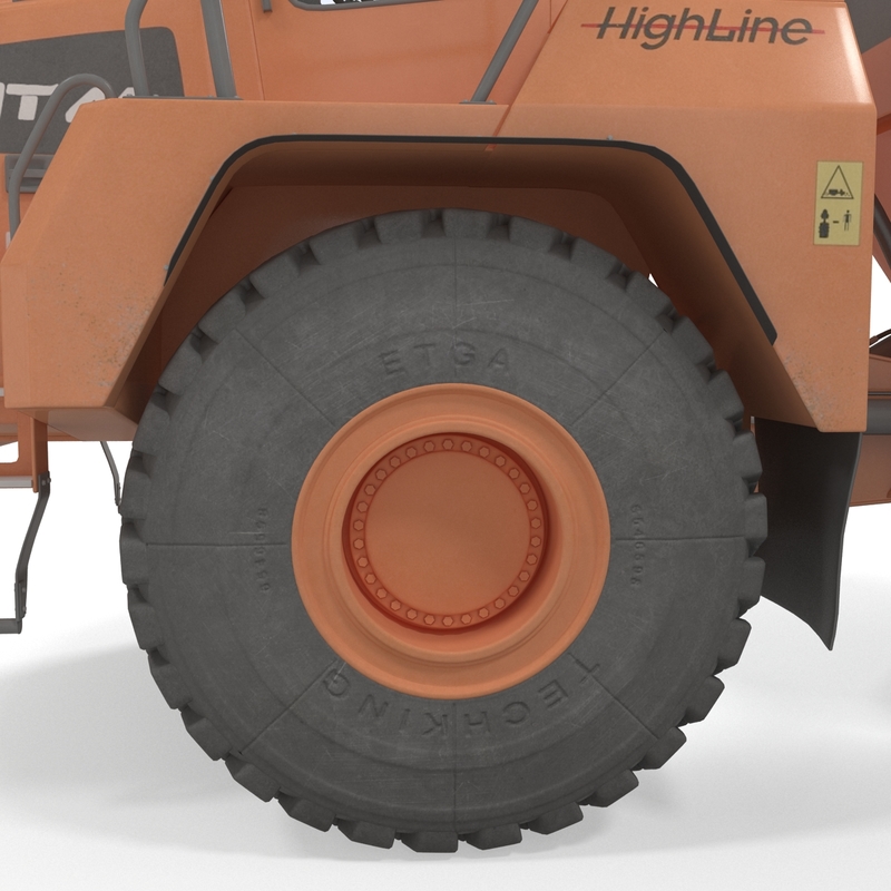 3d articulated truck doosan moxy