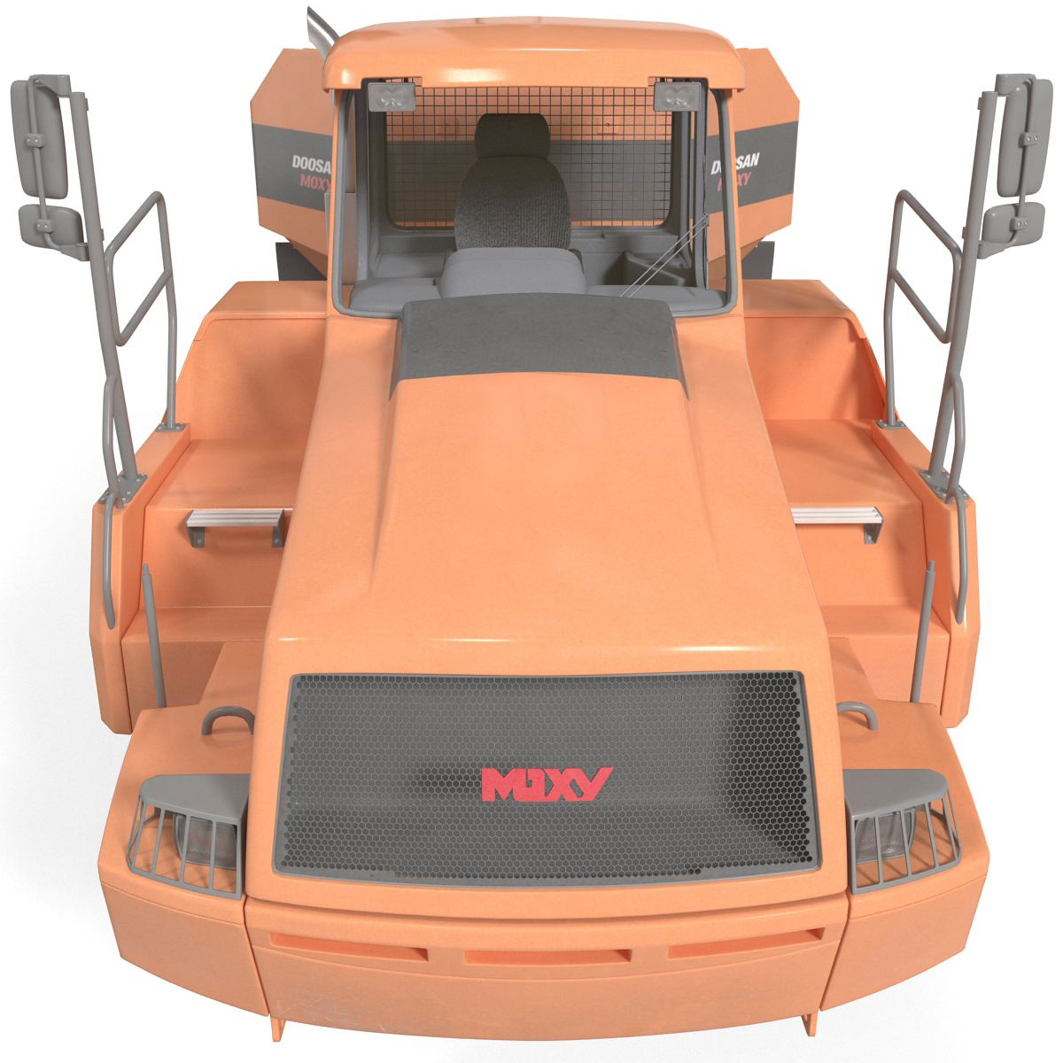 3d articulated truck doosan moxy