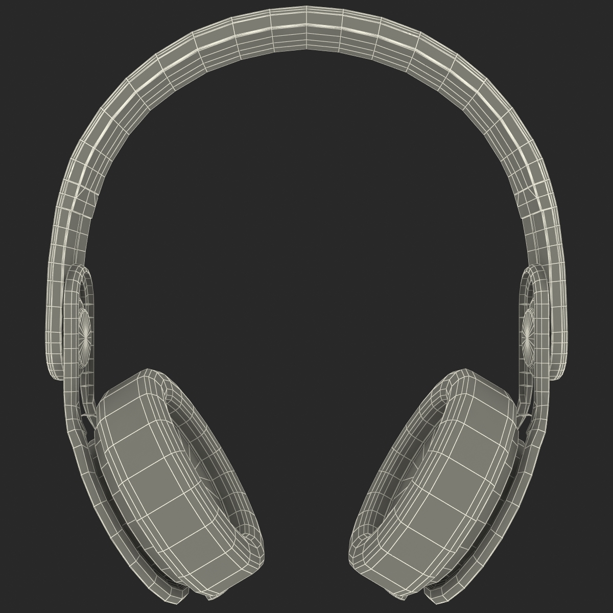 3d model headphones monster beats mixr
