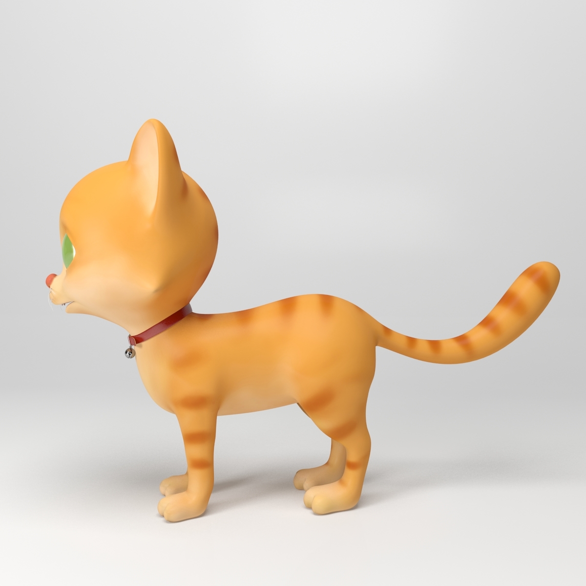 3d cat cartoon