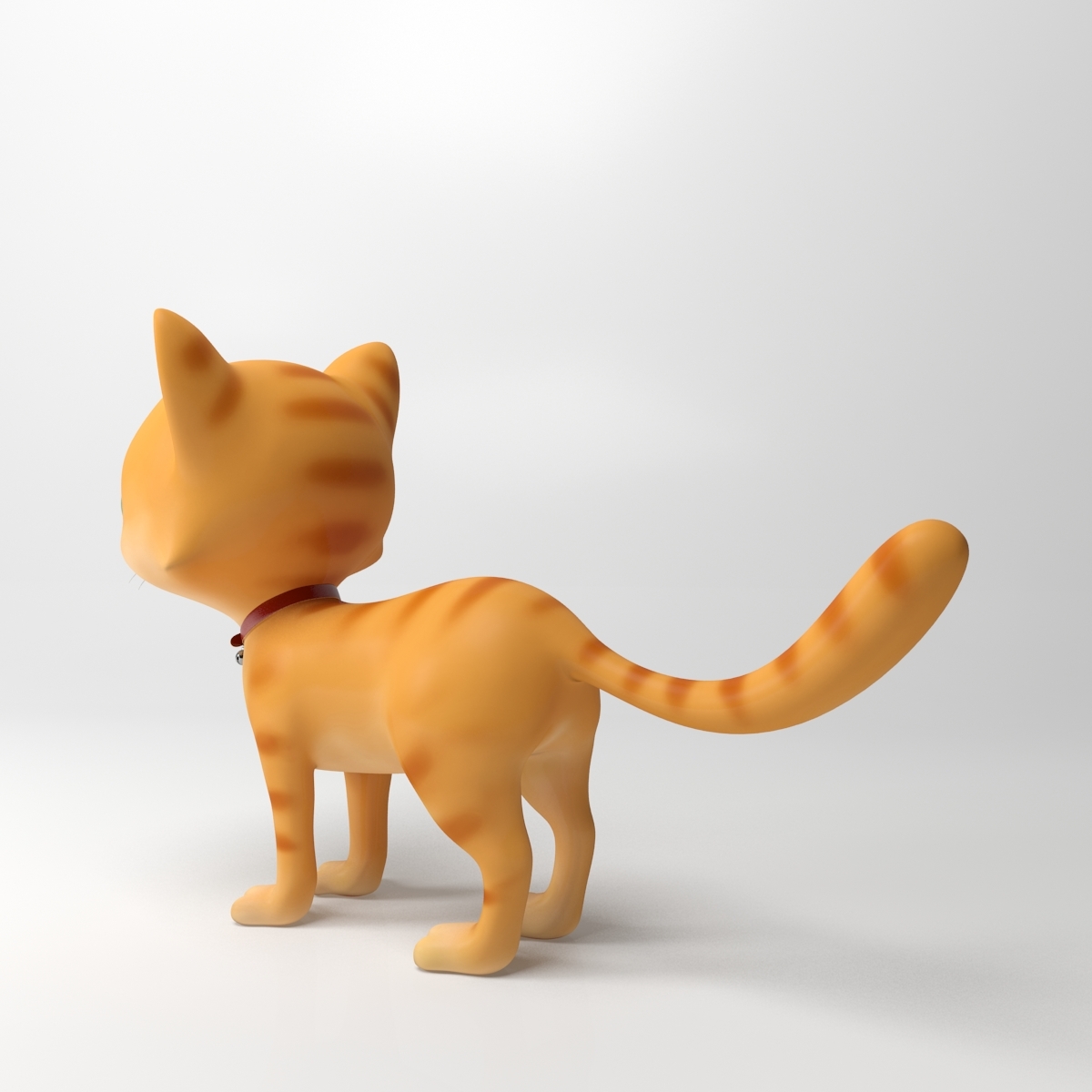 3d cat cartoon