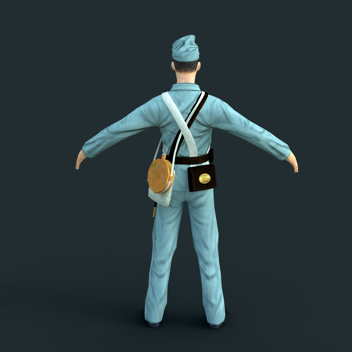 3d confederate soldier