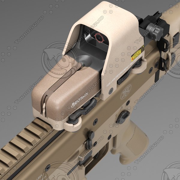 eotech 553 holographic weapon 3d model