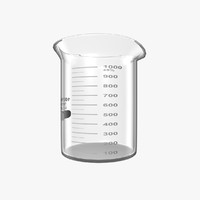 3ds max laboratory beaker