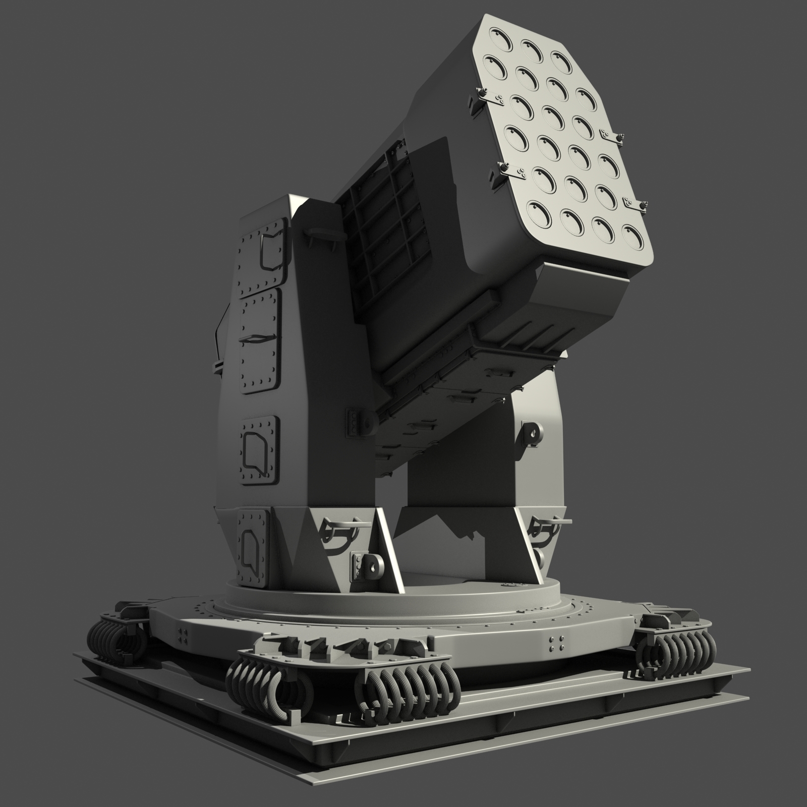 airframe missile launcher 3d max
