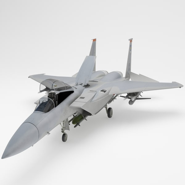mcdonnell douglas f-15 eagle 3d max