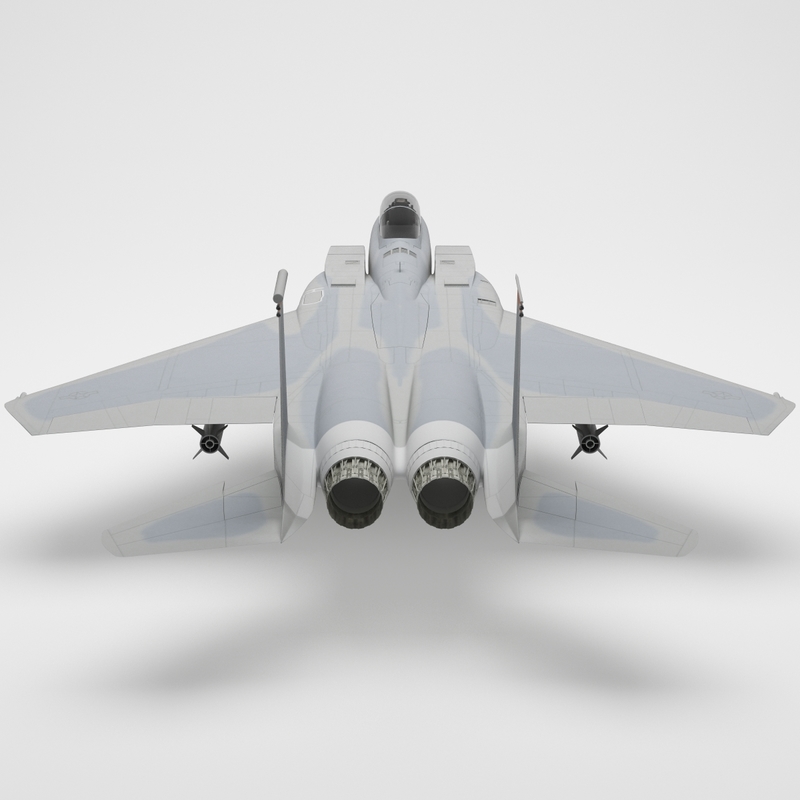 mcdonnell douglas f-15 eagle 3d max
