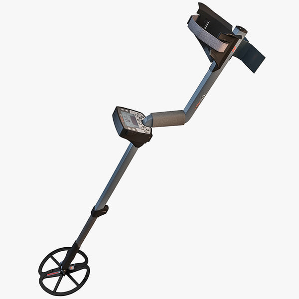 metal detector 3d model