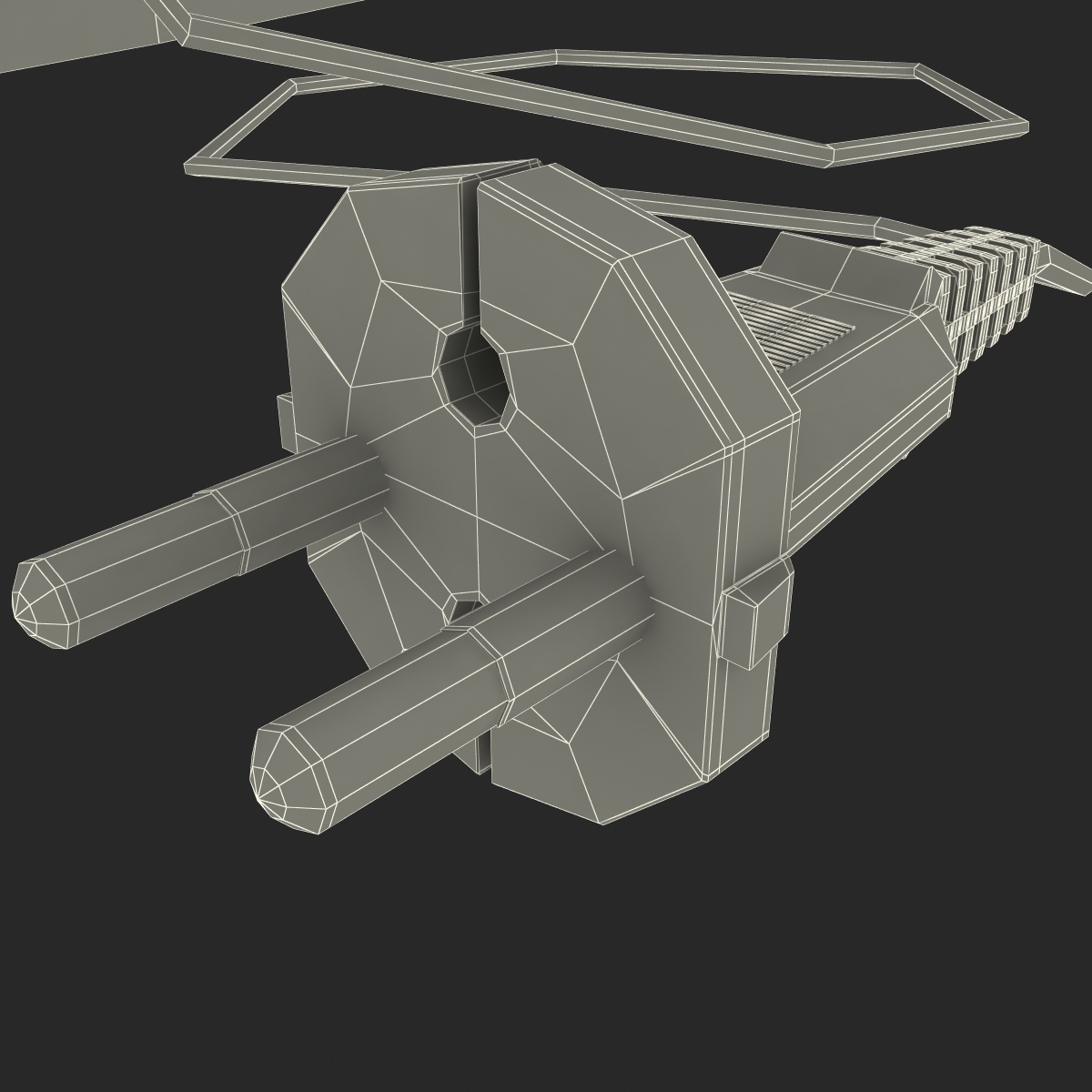 3d model cross cut shredder
