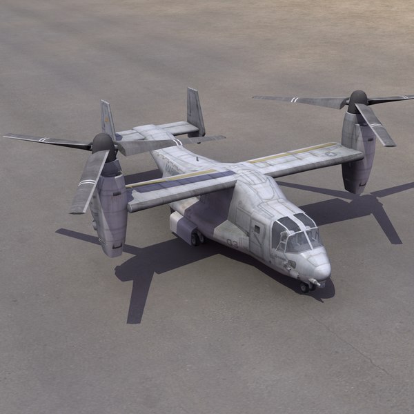 marine osprey v22 3d 3ds