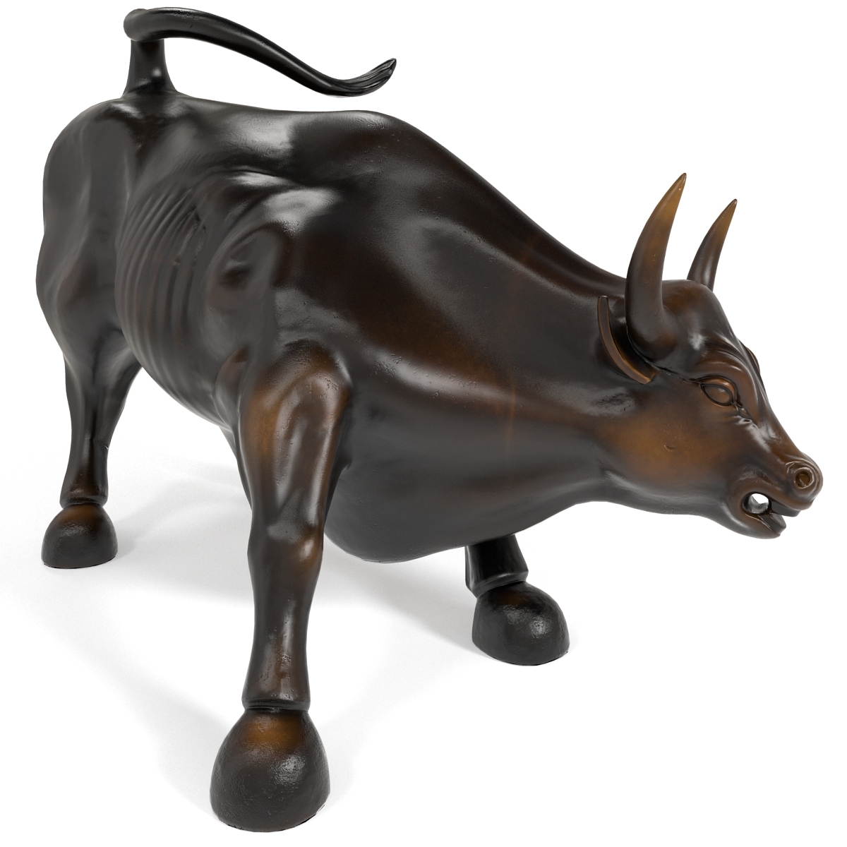 ny charging bull 3d 3ds