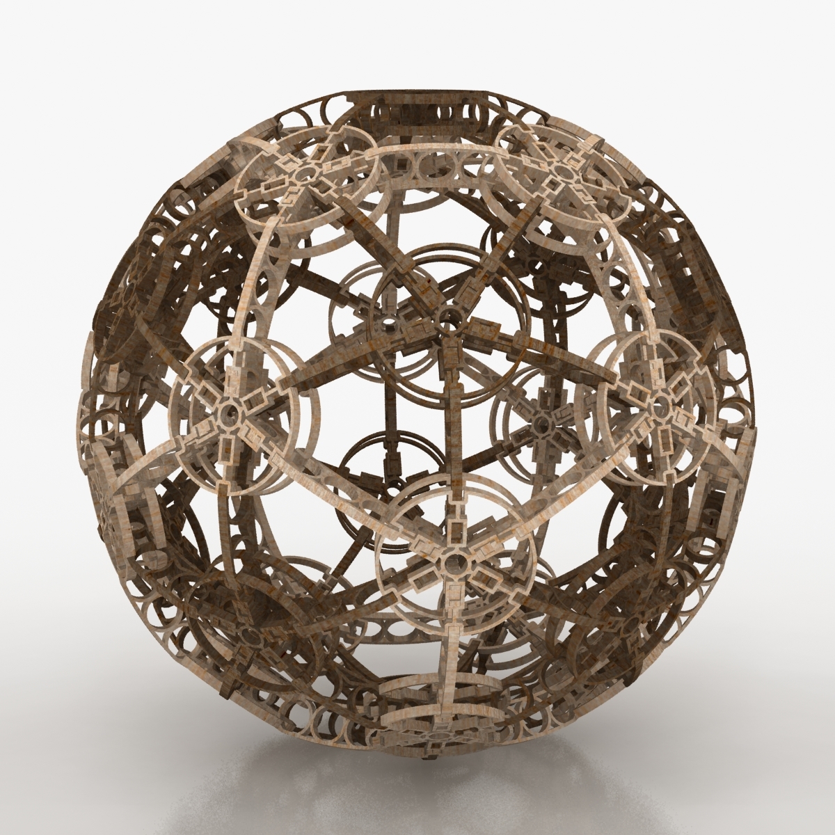 3d Wooden Puzzle Wood Model