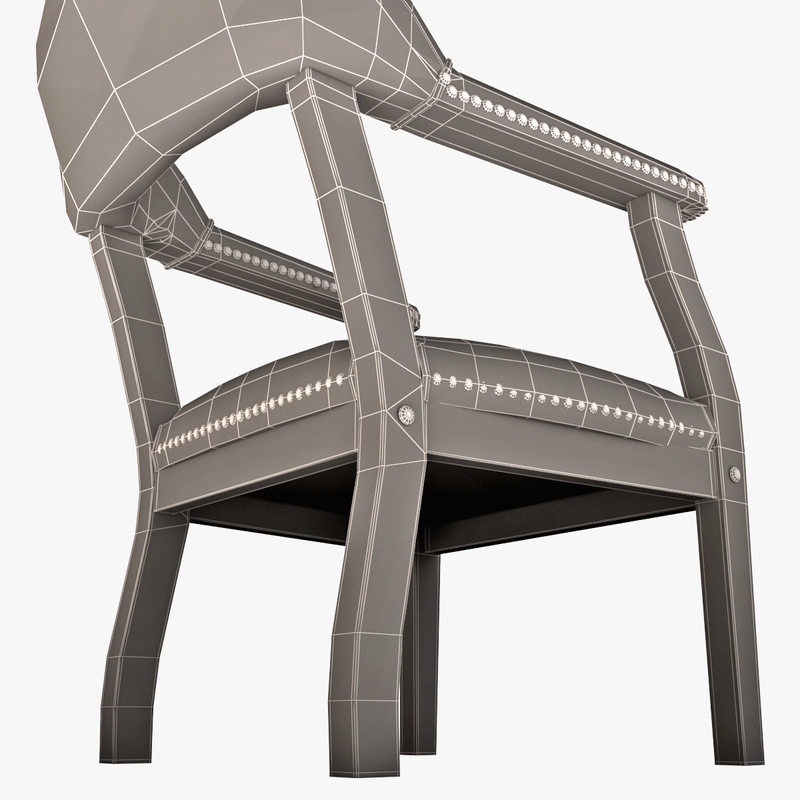 captains chair 3d model