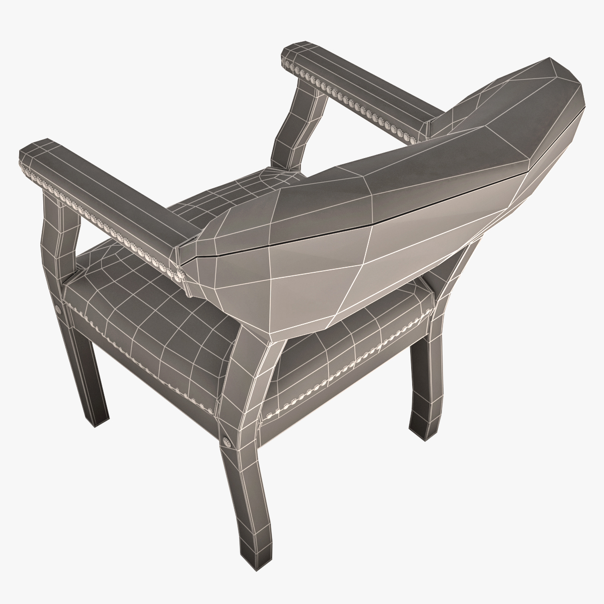 captains chair 3d model