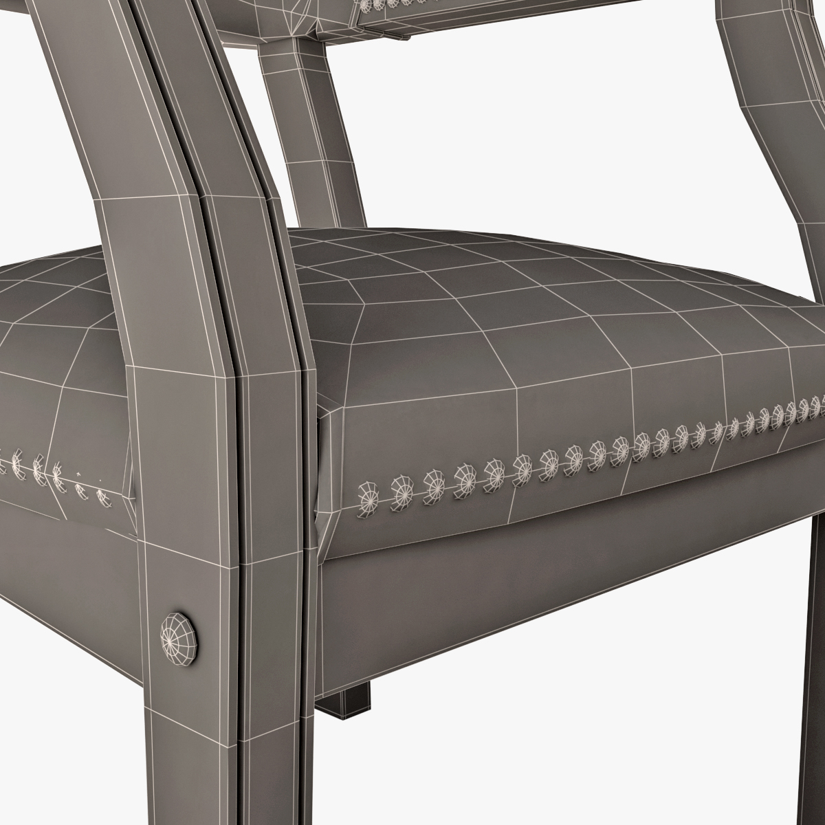 captains chair 3d model