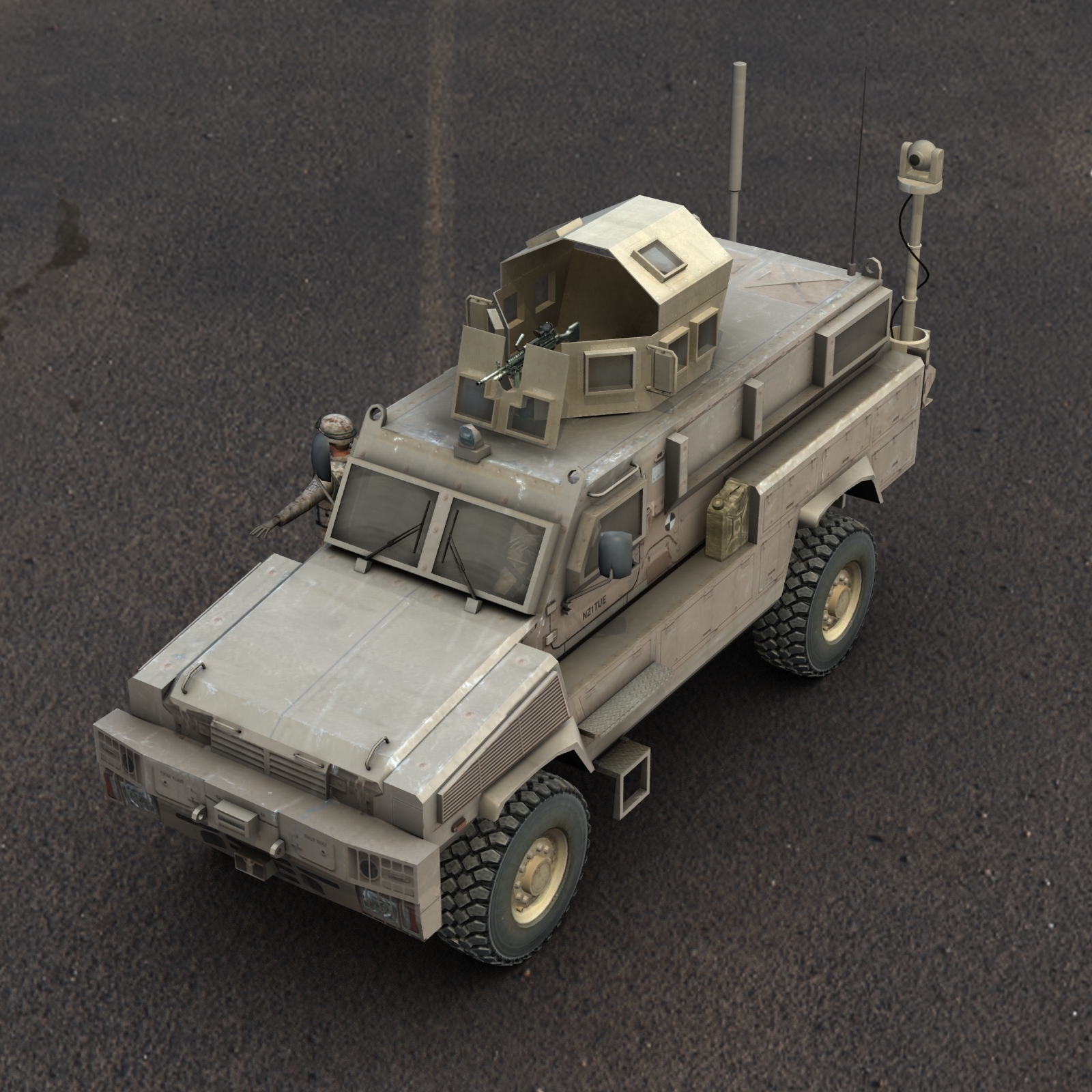 RG31尼亚拉MRAP3D模型 - TurboSquid 782856