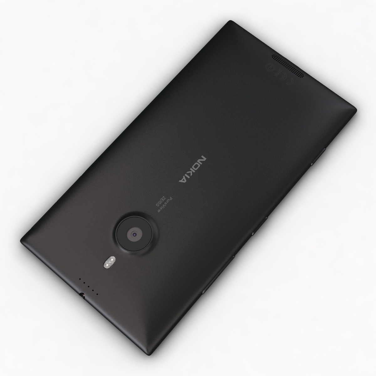 nokia lumia 1520 black 3d max