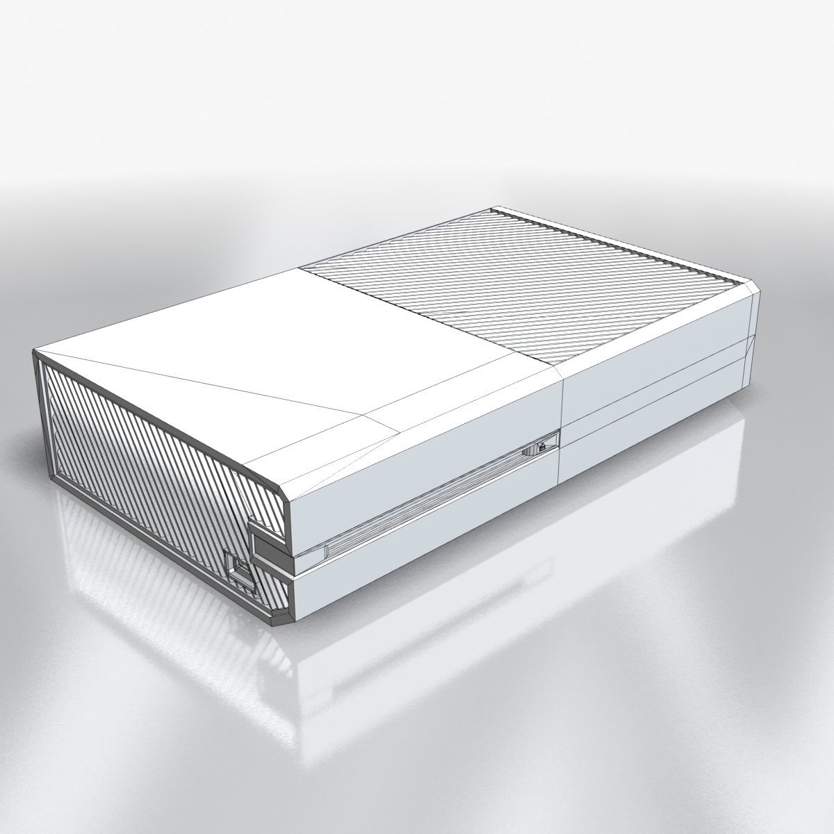 3d model of xbox x