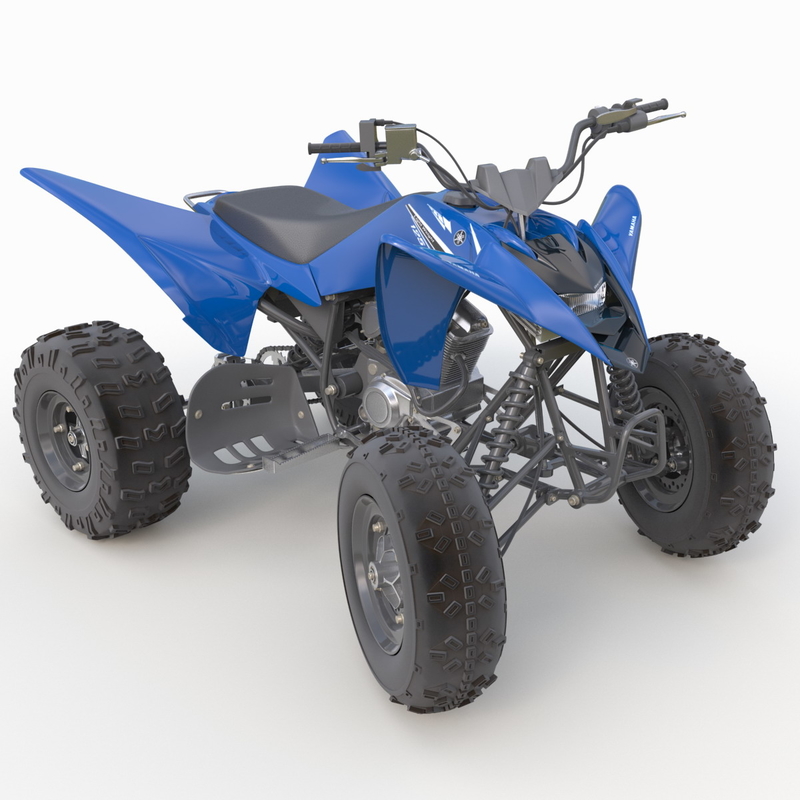 3d sport atv yamaha raptor model