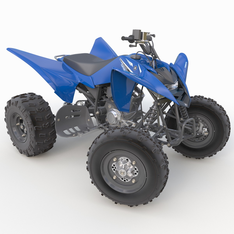 3d sport atv yamaha raptor model