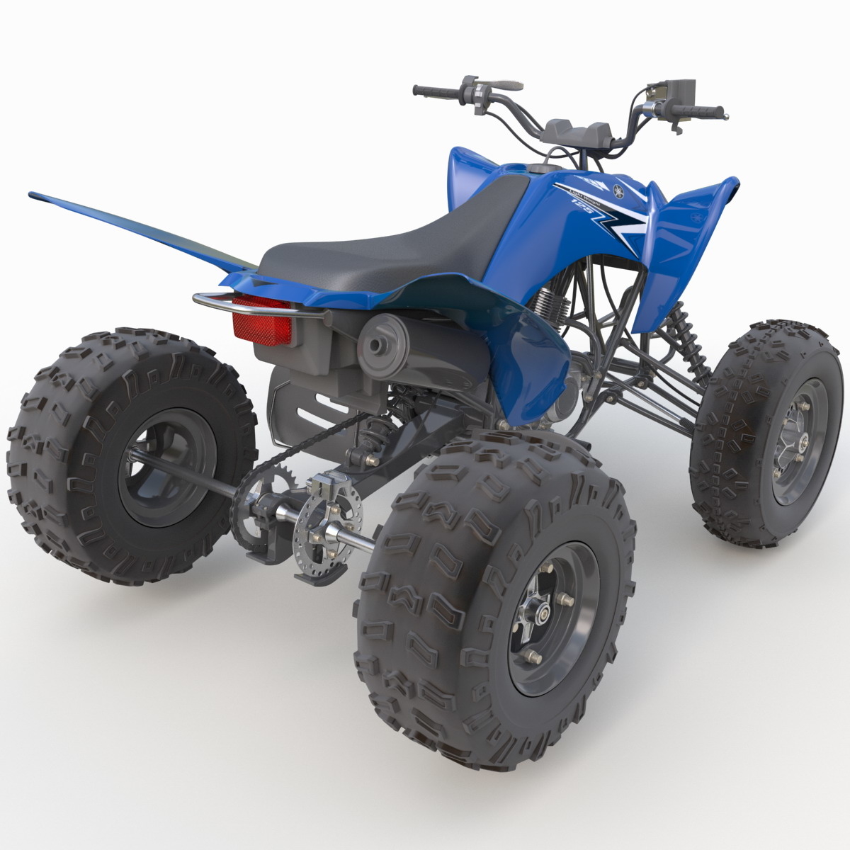3d sport atv yamaha raptor model